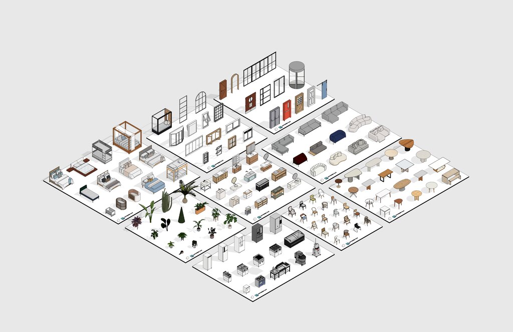 Familia Revit: cómo utilizarlas y dónde encontrarlas | Blocks®